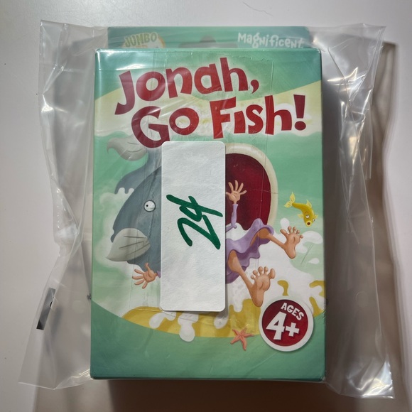 Toys | Jonah Go Fish Jumbo Card Game Magnificent Tales 213 Great Family ...